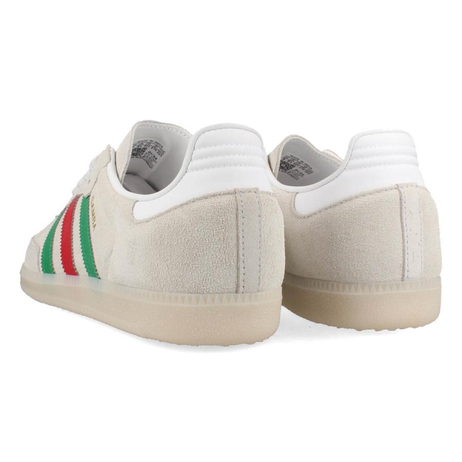 adidas SAMBA OG アディダス サンバ OG メンズ レディース CRYSTAL WHITE/GREEN/BETA SCARLET ...