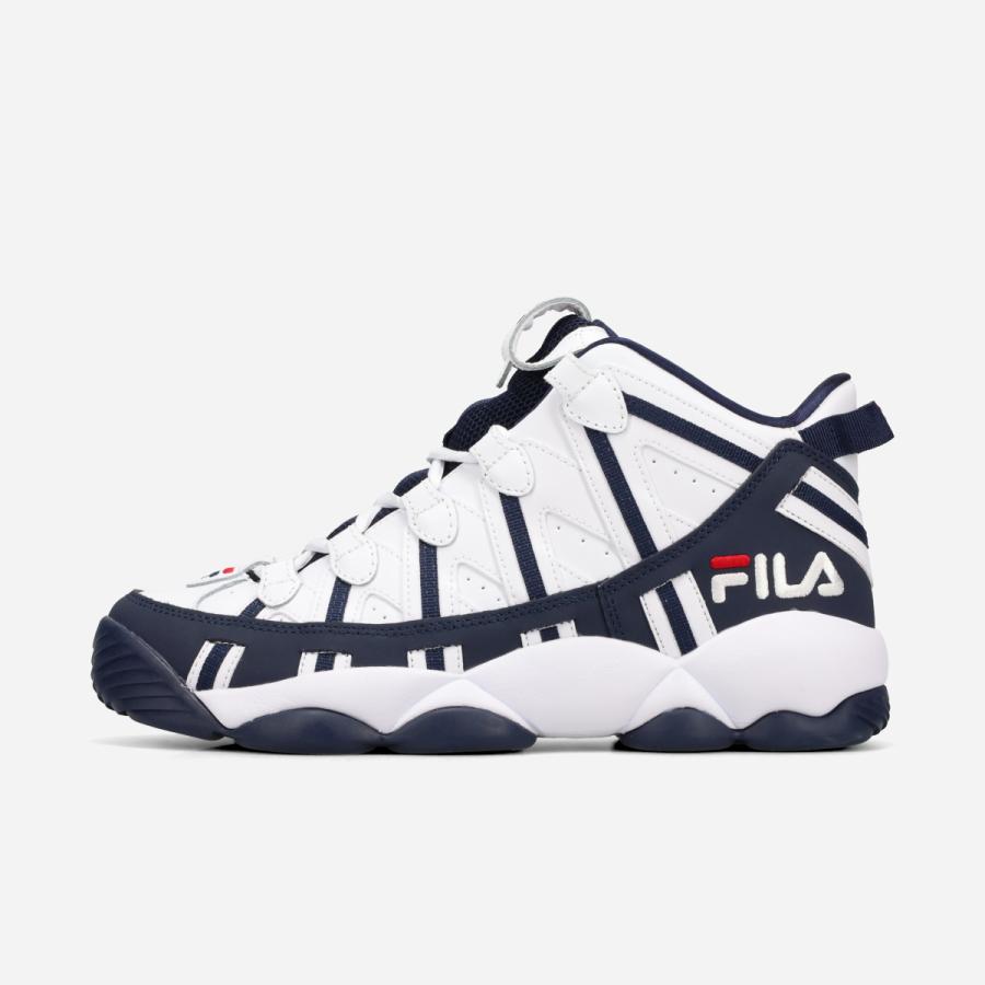 FILA STACKHOUSE SPAGHETTI フィラ スタックハウス スパゲティ メンズ WHITE/NAVY/RED ホワイト ...