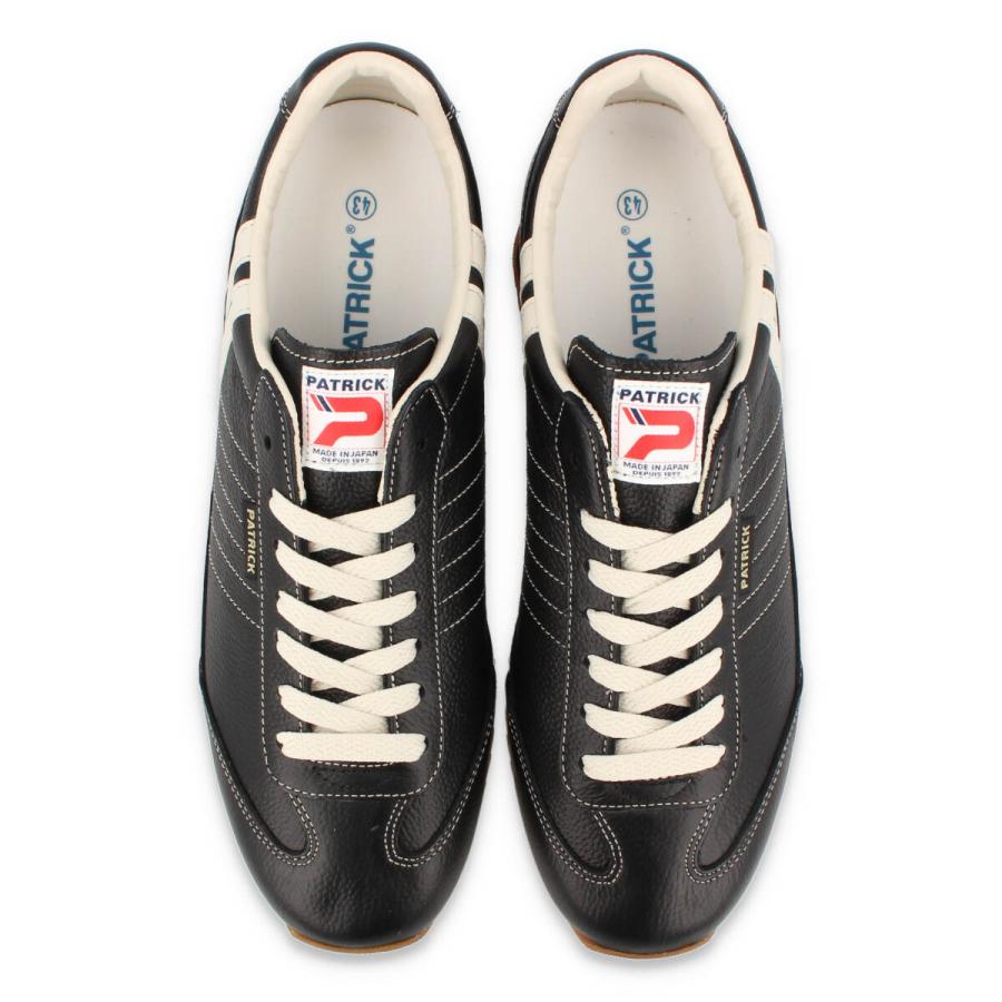 PATRICK MARATHON-L MADE IN JAPAN 日本製 パトリック マラソン レザー BLACK 98701 : KICKS LAB.ヤフー店 - 通販 - Yahoo!ショッピング