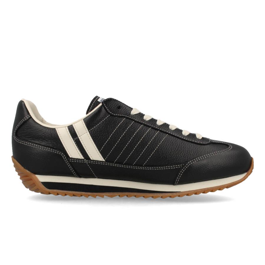 PATRICK MARATHON-L MADE IN JAPAN 日本製 パトリック マラソン レザー BLACK 98701 : KICKS LAB.ヤフー店 - 通販 - Yahoo!ショッピング