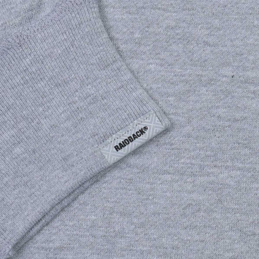 raidback fabric logo RAIDerz Logo Hoodie レイドバック ファブリック フーディー メンズ GREY ...