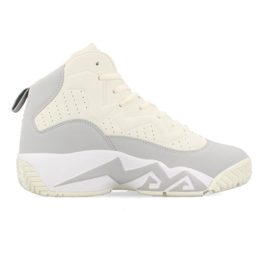 FILA MB フィラ エムビー メンズ レディース LILLY WHITE/GRAY ホワイト USS24022-101 : LOWTEX ...