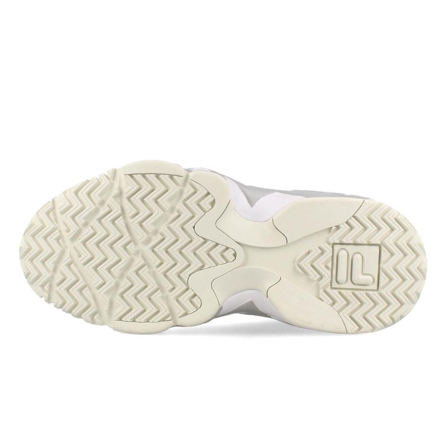 FILA MB フィラ エムビー メンズ レディース LILLY WHITE/GRAY ホワイト USS24022-101 : LOWTEX ...