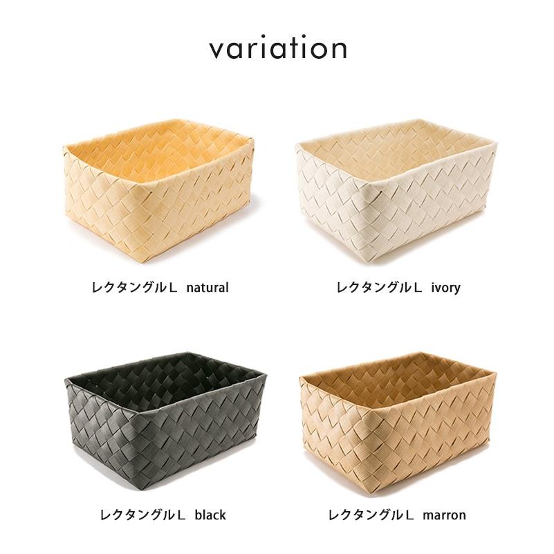 Timb.（stacksto.） Timb.ティム レクタングルLサイズ 収納 かご スタックストー : ライフスタイルアブラナ - 通販 - Yahoo!ショッピング