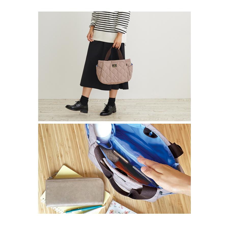 ROOTOTE ルートート LT.デリ.パルーティ.キルト-B トートバッグ レディース 無地 キルティング 軽量 自立 はっ水 通勤 上品 送料無料 :rt-1247:ライフスタイルアブラナ ...