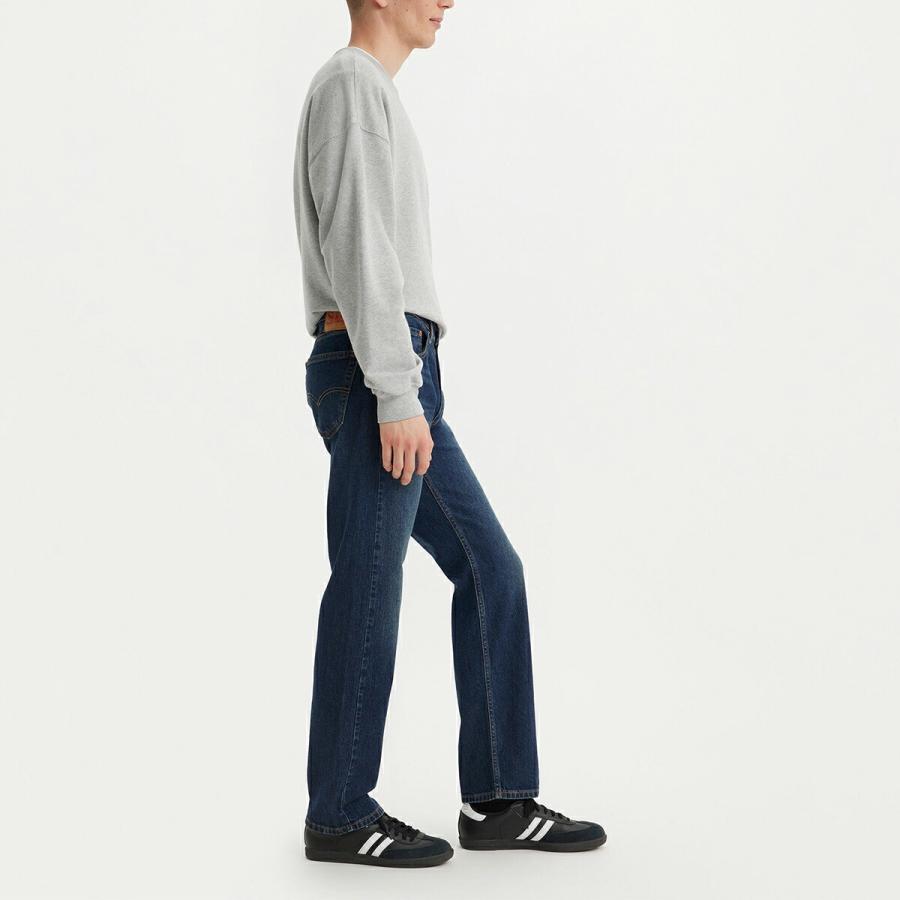 Levi's（リーバイス） 505 レギュラーフィット ストレッチ ダークインディゴ LEVIS 505 REGULAR FIT ...