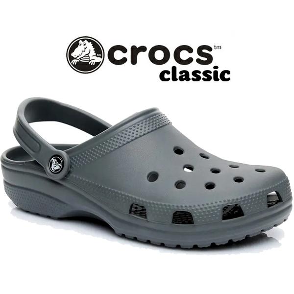 crocs クロックス クラシック クロッグ CLASSIC CLOG SLATE GREY 10001-0da スレートグレー ミュール ...