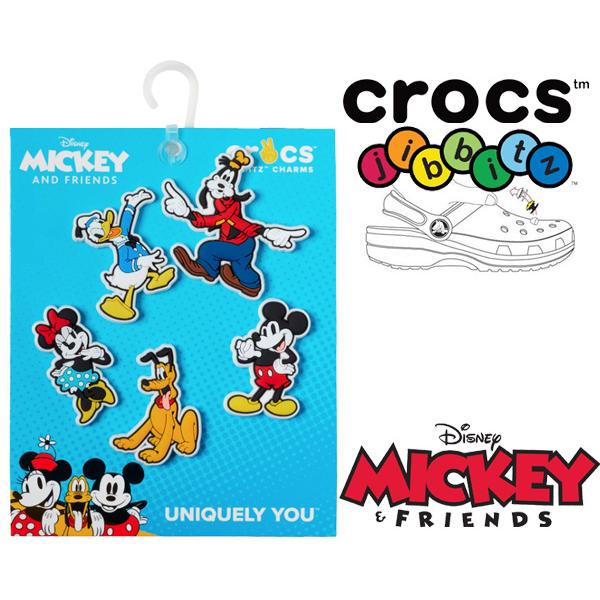 crocs クロックス ジビッツ チャーム ディズニー ミッキー＆フレンズ JIBBITZ Disneys Mickey & Friends ...