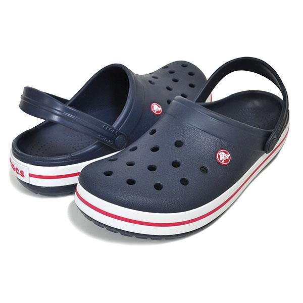 crocs（クロックス） クロックバンド クロッグ crocs CROCBAND NAVY 11016-410 ネイビー サンダル スライド ...