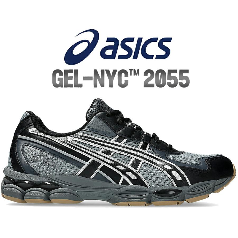 ASICS アシックス ゲル NYC 2055 クレイグレー ブラック asics GEL-NYC CLAY GREY/BLACK ...