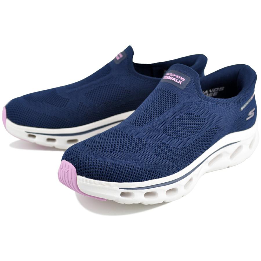 SKECHERS（スケッチャーズ） ゴーウォーク グライドステップ 2.0 スリップインズ ネイビー マルチ SKECHERS GO WALK ...