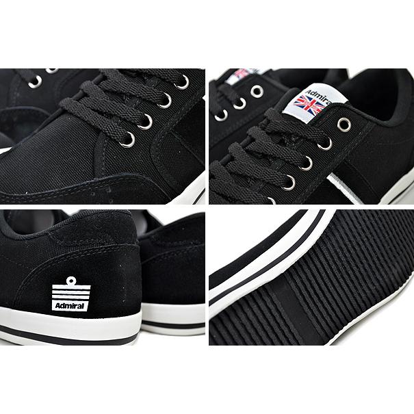 アドミラル イノマー AD602 Admiral INOMER AD602 BLACK 133602-05 ブラック スニーカー 短靴 ...