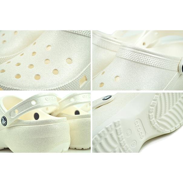 crocs（クロックス） クラシック プラットフォーム グリッター クロッグ ウィメンズ crocs CLASSIC PLATFORM ...