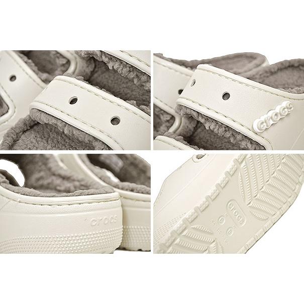 crocs（クロックス） クラシック コージー サンダル crocs CLASSIC COZZZY SANDA LBONE/MUSHROOM ...