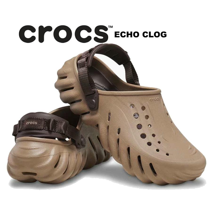 crocs（クロックス） エコー クロッグ ラテ crocs ECHO CLOG LATTE 207937-2q9 : LTD Online ...