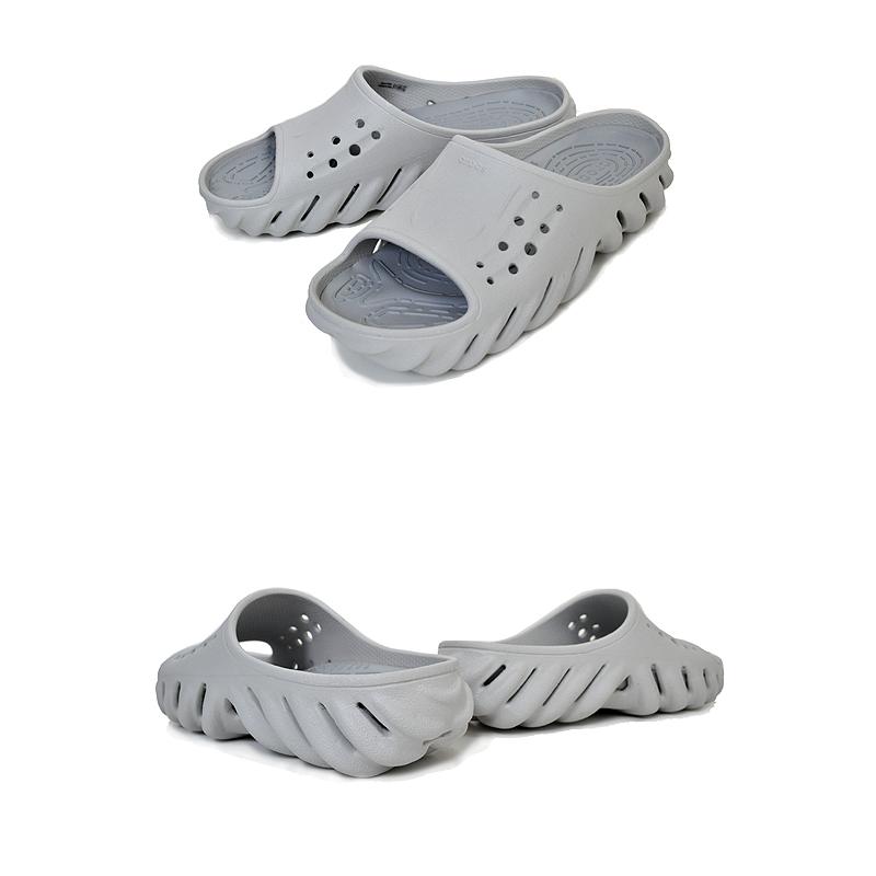 crocs（クロックス） エコー スライド crocs ECHO SLIDE ATMOSPHERE 208170-1ft アトモスフィア ...