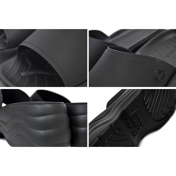 crocs クロックス スカイライン スライド SKYLINE SLIDE BLACK 208182-001 ウィメンズ サンダル 厚底 ...