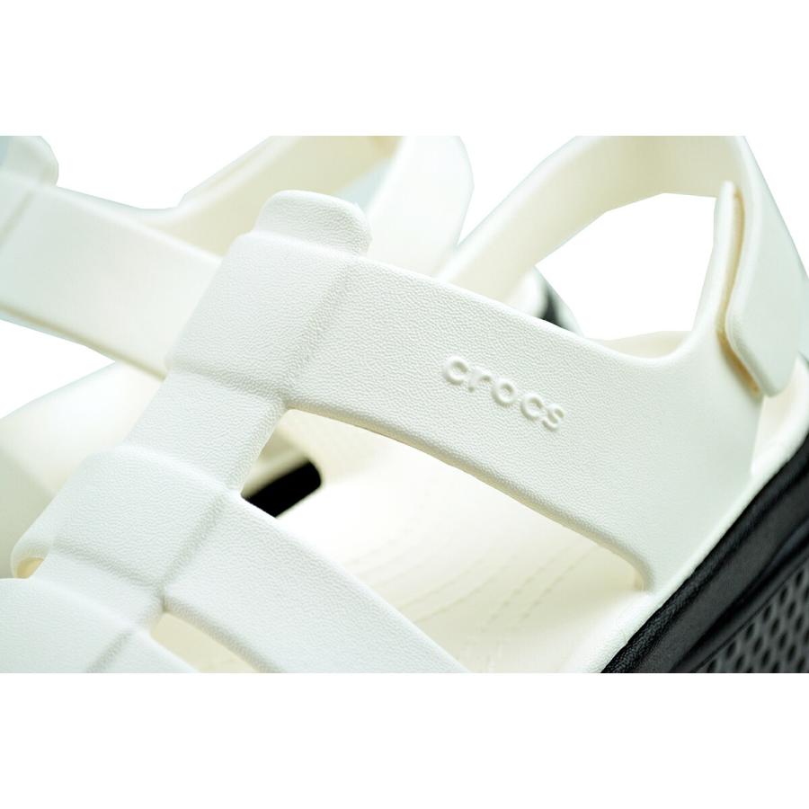 crocs（クロックス） ストンプ フィッシャーマン サンダル crocs STOMP FISHERMAN SANDAL CHARK ...
