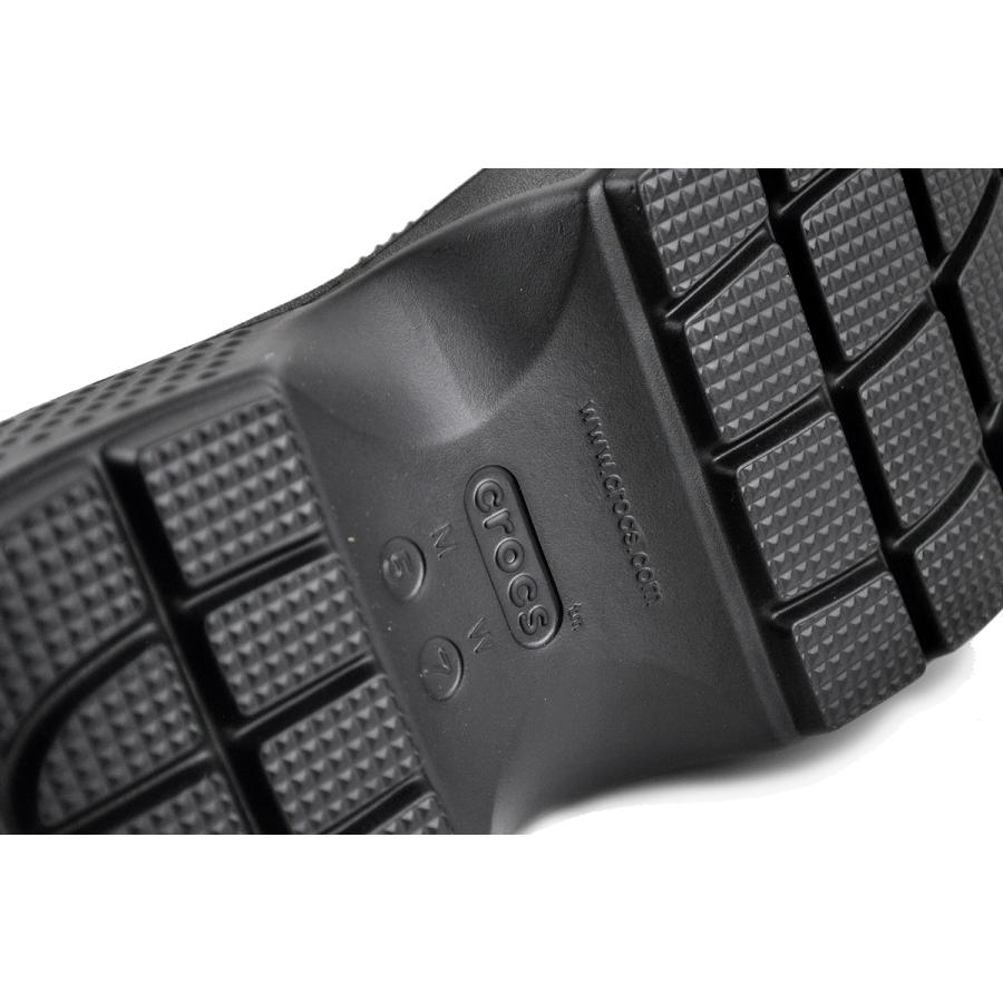 crocs クロックス ストンプ ラインド ブーツ STOMP LINED SHORTY BOOT BLACK/BLACK 210673 ...