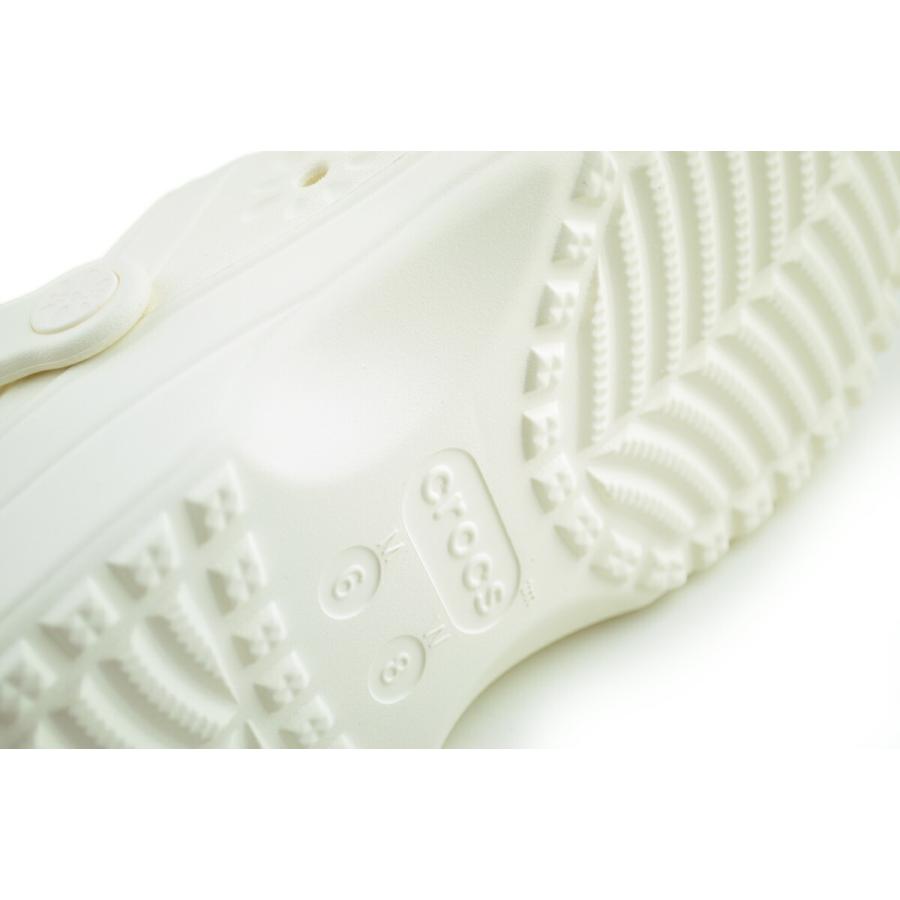 crocs クロックス クラシック フローラルカットアウト クロッグ CLASSIC FLORAL CUT OUT CLOG CHALK ...