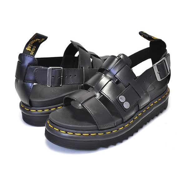 Dr.Martens ドクターマーチン テリー ストラップ サンダル TERRY STRAP SANDAL BLACK ZEBRILUS ...