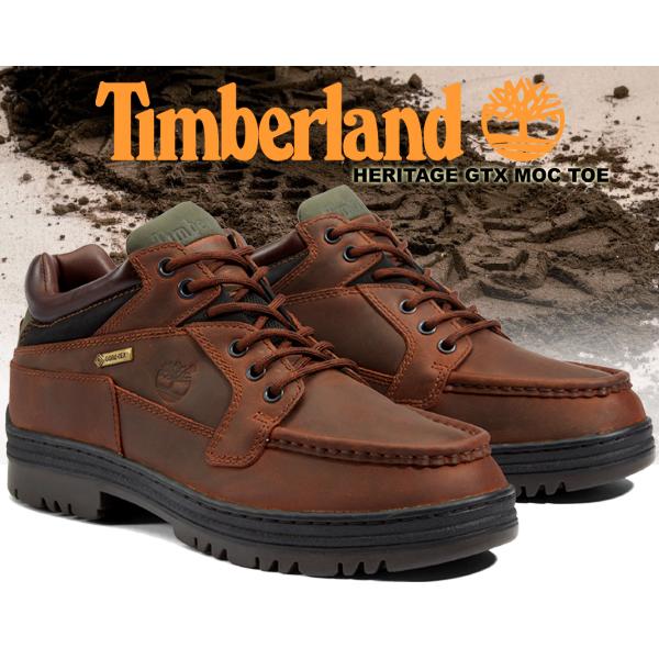Timberland（ティンバーランド） [ポイント10倍] ヘリテージ ゴアテックス モックトゥ ミッド Timberland ...