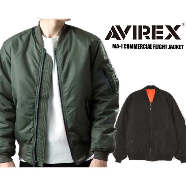 AVIREX アヴィレックス MA-1 コマーシャル COMMERCIAL FLIGHT JACKET 6102170 ジャケット 2色 フライトジャケット リバーシブル 7830952005 ...