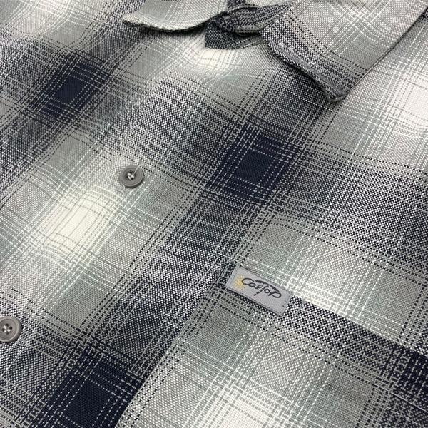 Cal Top（キャルトップ） オンブレ チェック 半袖シャツ CALTOP ART-2000 OMBRE CHECK S/S SHIRTS ...