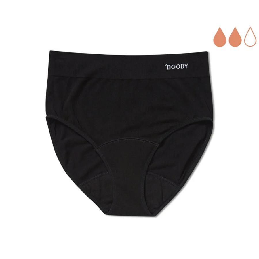 ブーディ 吸水 サニタリーショーツ フルブリーフ (普通-多い日用) BOODY PERLOD PROOF FULL BRIEF M/H ...