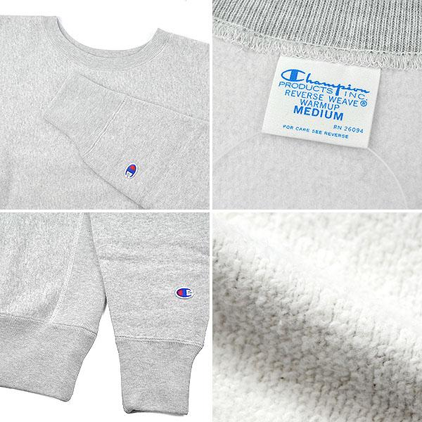REVERSE WEAVE チャンピオン リバースウィーブ クルーネックスウェット Champion CREW NECK SWEAT SILVER GREY c3-w004-040 シルバー ...