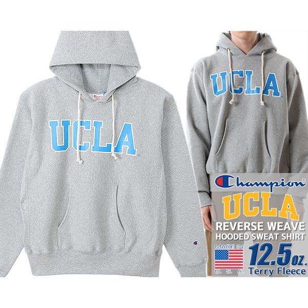 チャンピオン リバースウィーブ フーディ スウェット Champion REVERSE WEAVE HOODED SWEAT SHIRT MADE IN USA UCLA 12.5oz ...