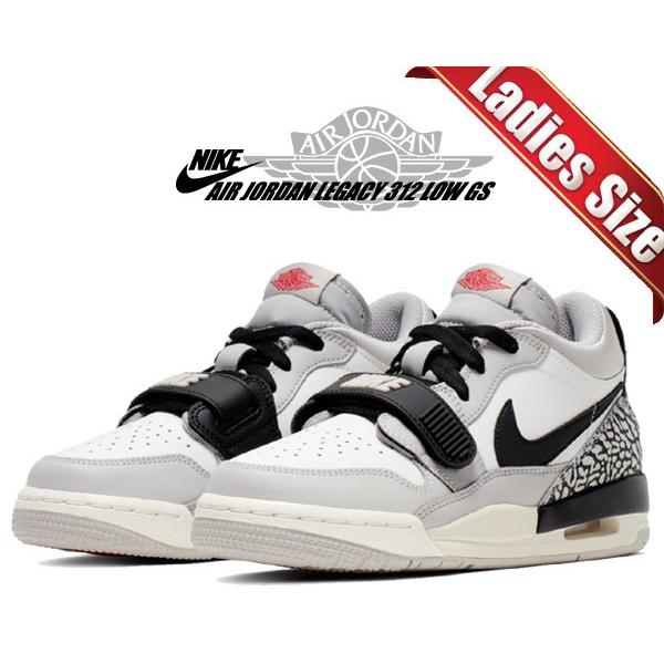 Jordan ナイキ エアジョーダン レガシー 312 ロー GS NIKE AIR JORDAN LEGACY LOW(GS) summit ...