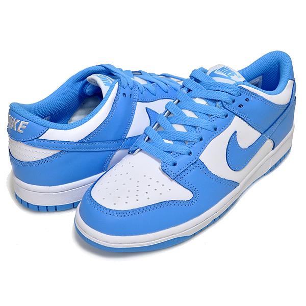NIKE ナイキ ダンク ロー ガールズ DUNK LOW (GS) white/university blue-wht cw1590-103 ...