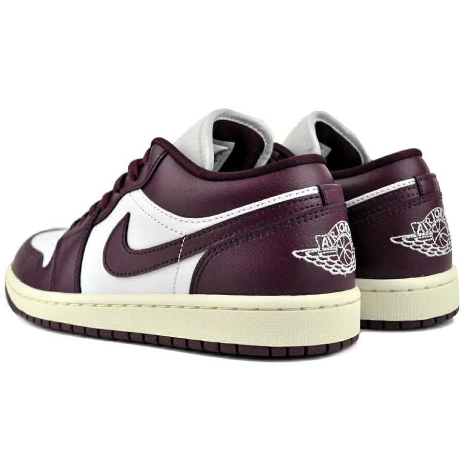 NIKE ナイキ ウィメンズ エアジョーダン 1 ロー ホワイト ボルドー セイル WMNS AIR JORDAN LOW wht ...