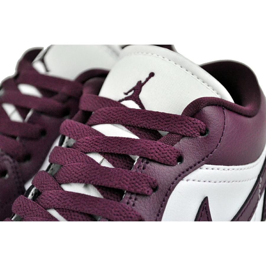NIKE ナイキ ウィメンズ エアジョーダン 1 ロー ホワイト ボルドー セイル WMNS AIR JORDAN LOW wht ...