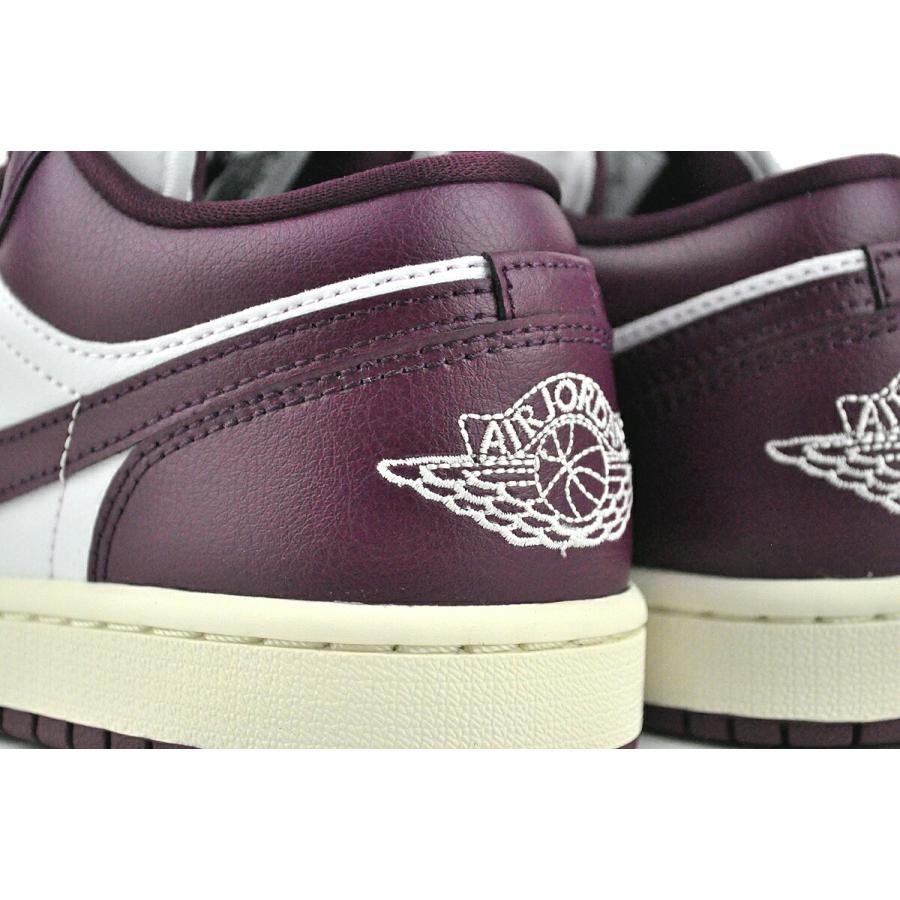 NIKE ナイキ ウィメンズ エアジョーダン 1 ロー ホワイト ボルドー セイル WMNS AIR JORDAN LOW wht ...