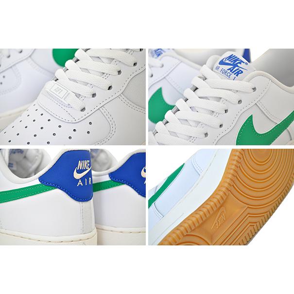 エア フォース 1 ナイキ ウィメンズ エアフォース NIKE WMNS AIR FORCE 07 white/stadium green ...