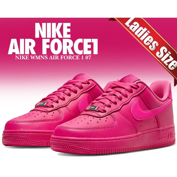 エア フォース 1 ナイキ ウィメンズ エアフォース 07 NIKE WMNS AIR FORCE fireberry/fierce pink dd8959-600 レディース スニーカー ...