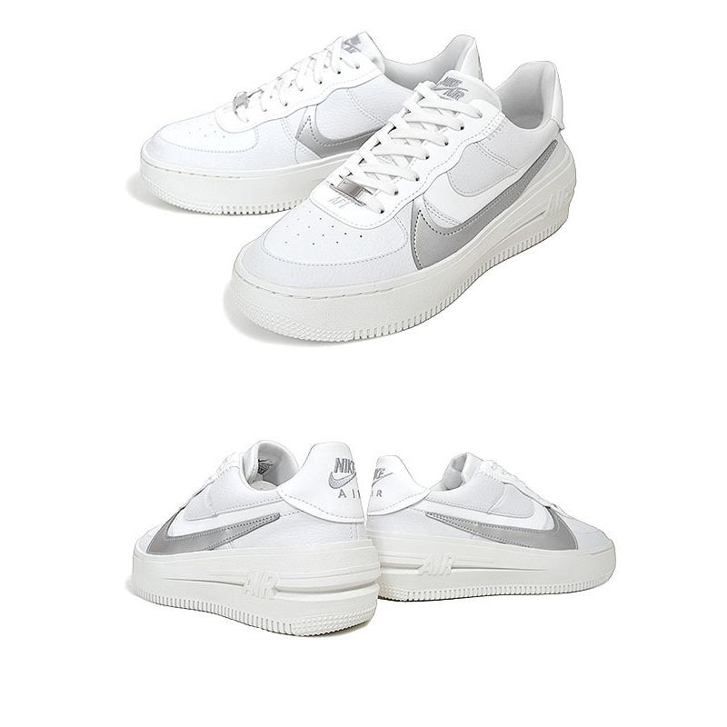 エア フォース 1 ナイキ ウィメンズ エアフォース プラットフォーム NIKE WMNS AF1 PLT.AF.ORM summit wht ...