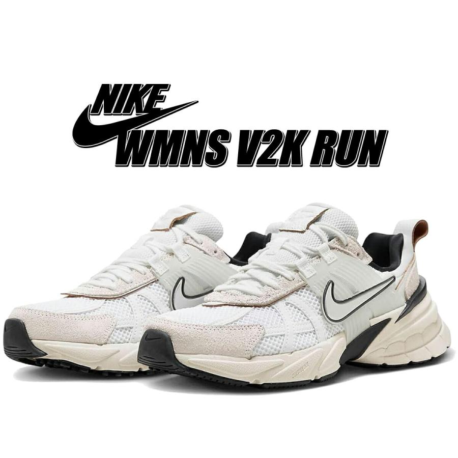 NIKE ナイキ ウィメンズ V2K ラン サミットホワイト クロム ホワイト WMNS RUN summit wht/chrome-wht ...