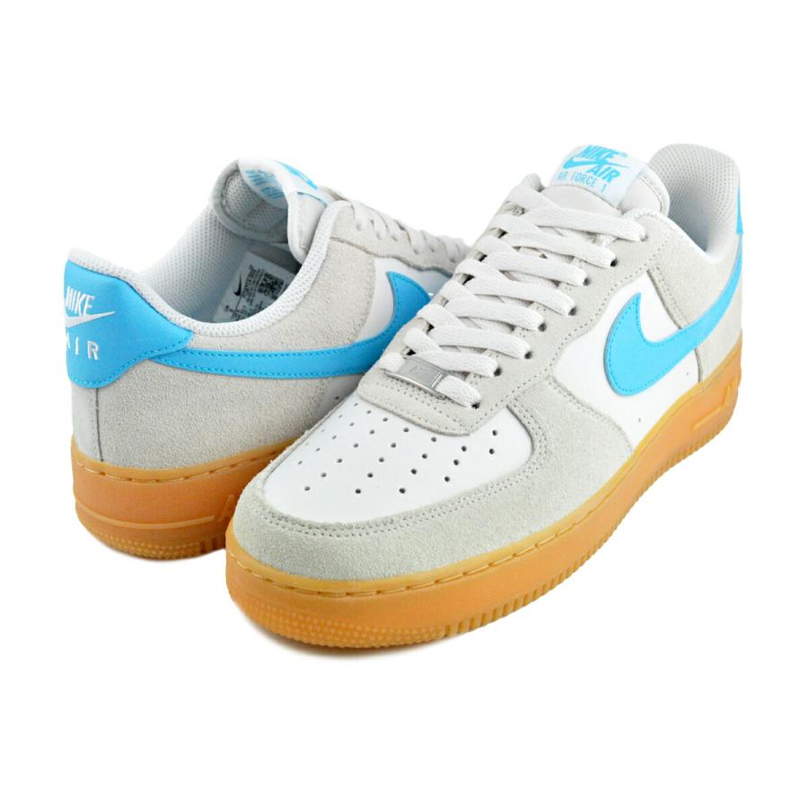 NIKE（ナイキ） エアフォース 1 ロー '07 LV8 ファントム バルティックブルー ガムイエロー NIKE AIR FORCE 1 ...