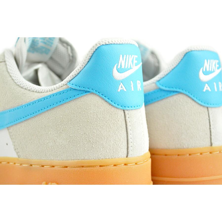 NIKE（ナイキ） エアフォース 1 ロー '07 LV8 ファントム バルティックブルー ガムイエロー NIKE AIR FORCE 1 ...