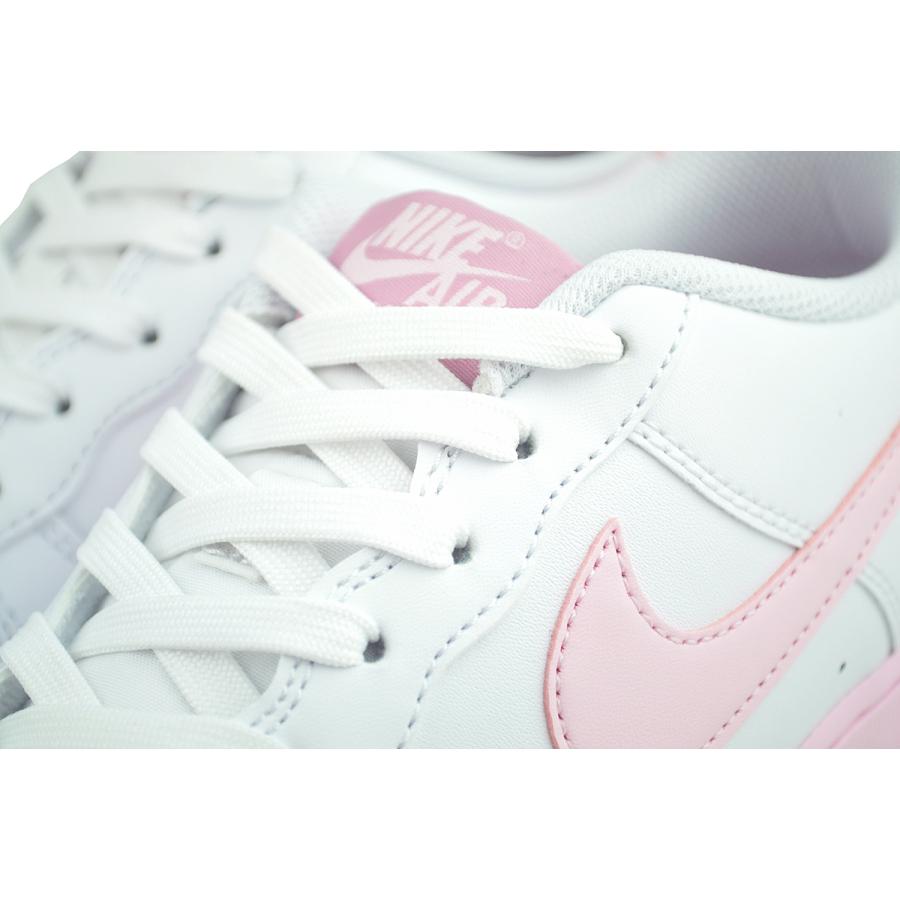 エア フォース 1 ナイキ エアフォース ガールズ NIKE AIR FORCE (GS) white/pink foam fv5948 ...