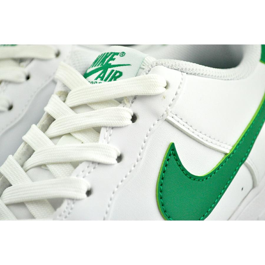 NIKE（ナイキ） エアフォース 1 GS ホワイト マラカイト NIKE AIR FORCE 1(GS) wht/malachite-wht ...