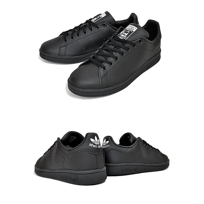 STAN SMITH アディダス スタンスミス ガールズ adidas J CBLACK/CBLACK/FTWWHT fx7523 レディース ...