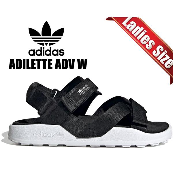 adidas アディダス アディレッタ アドベンチャー サンダル ADILETTE ADV W CBLACK/FTWWHT/OWHITE ...