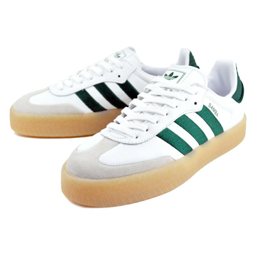 adidas アディダス サンベイ ウィメンズ フットウェアホワイト カレッジエイトグリーン SAMBAE W FTWWHT/CGREEN ...