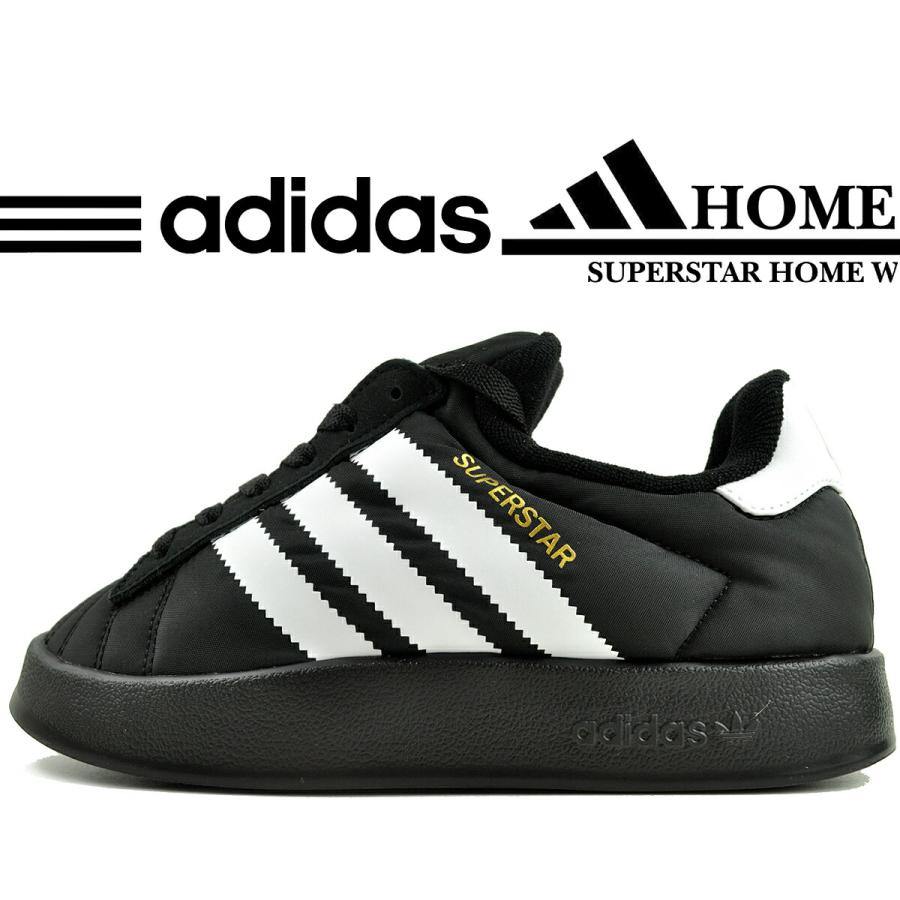 adidas アディダス スーパースター ホーム ウィメンズ SUPERSTAR HOME W CBLACK/COBBLU/CBLACK ...