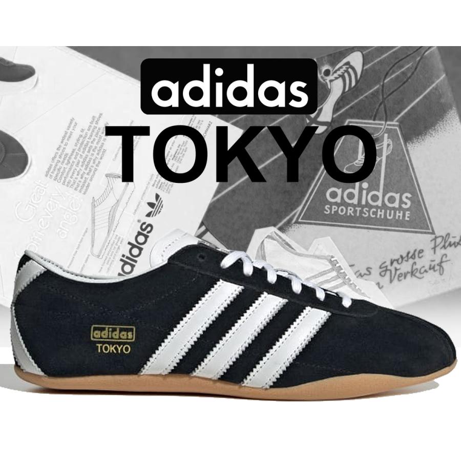 adidas Originals アディダス トウキョウ ウィメンズ TOKYO W CBLACK/FTWWHT/GUM3 ji0183 コア ...