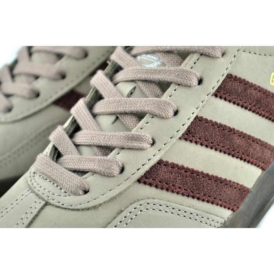 adidas（アディダス） ガゼル インドア トレースカーキ フォックスブラウン フットウェアホワイト adidas GAZELLE ...